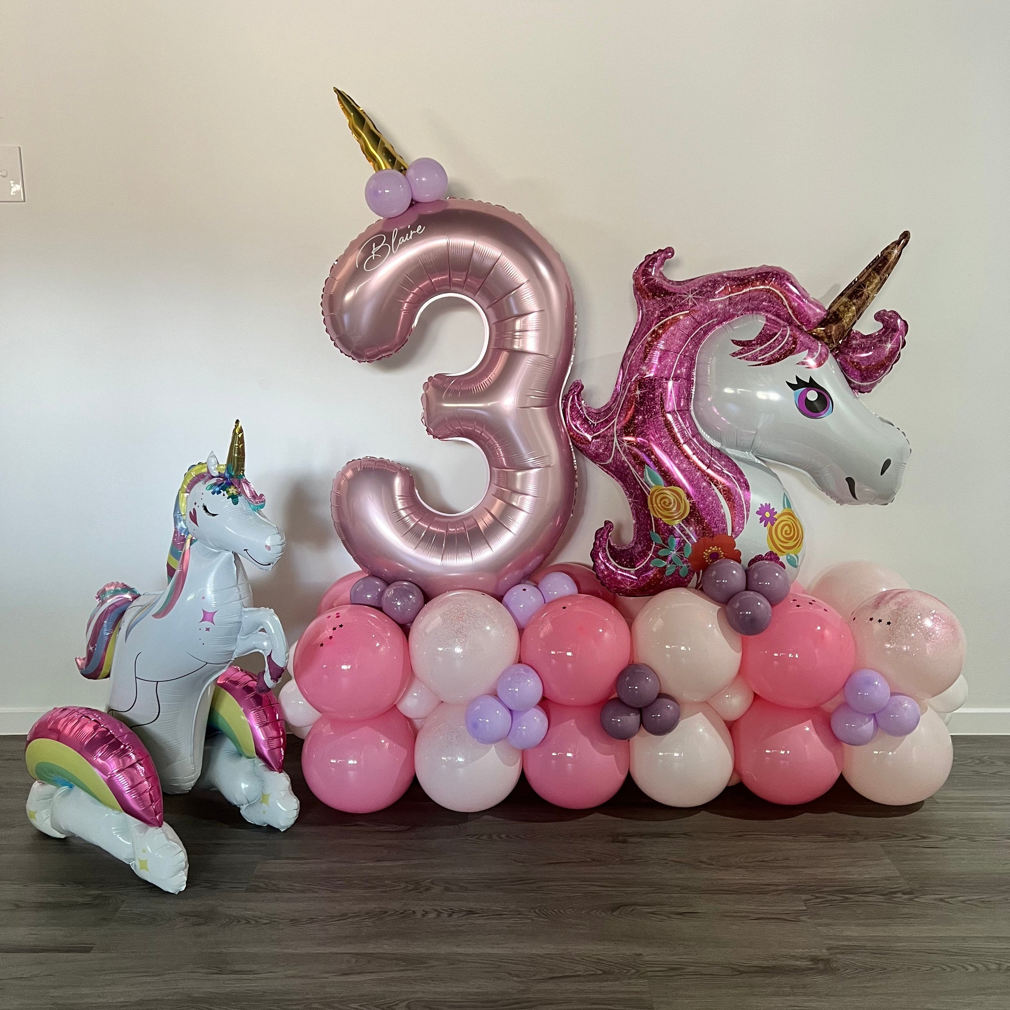 Double Number Balloon Stack