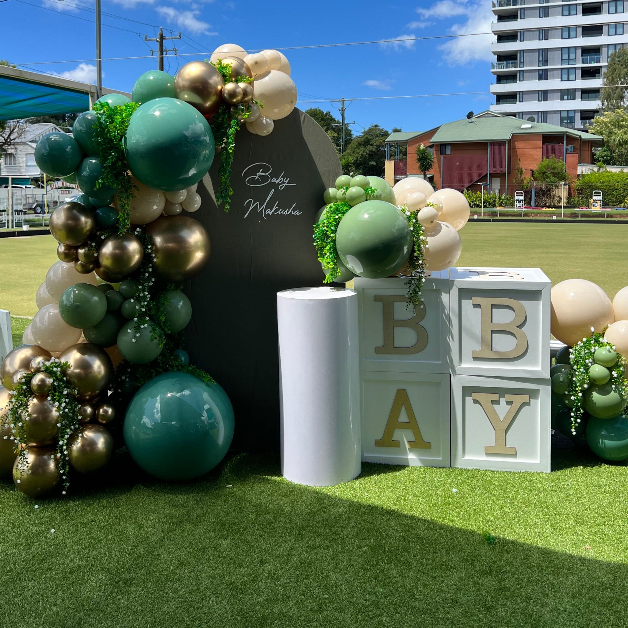Timber Baby Box Set Hire